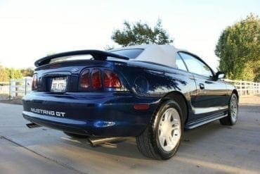 Moonlight Blue 1996 Ford Mustang