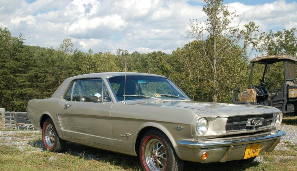 Champagne Beige 1965 Ford Mustang