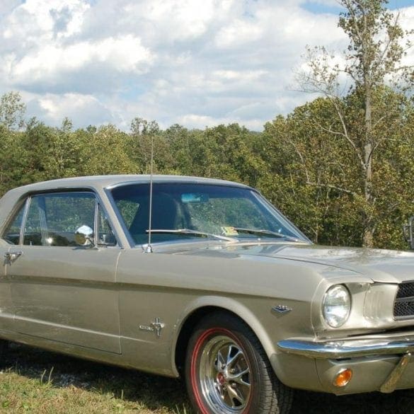 Champagne Beige 1965 Ford Mustang