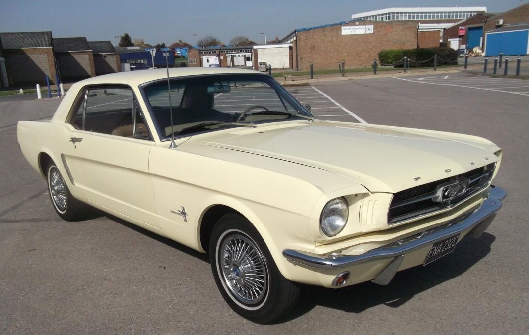 Springtime Yellow 1965 Ford Mustang