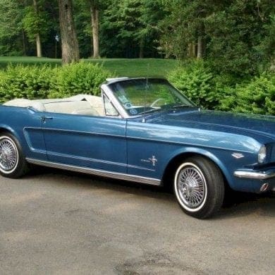 Guardsman Blue 1964 Ford Mustang