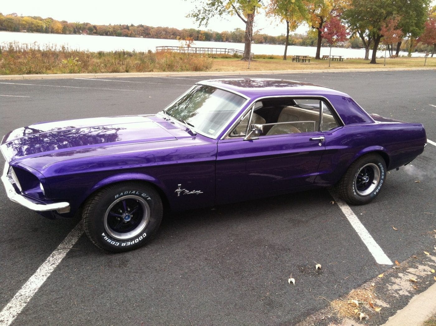 Lavender 1967 Ford Mustang