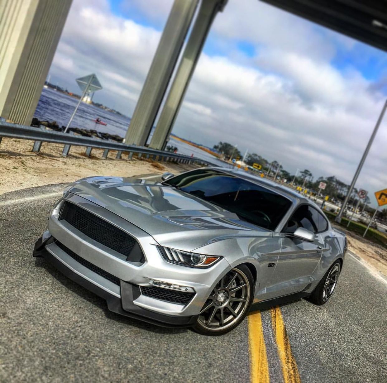 Ingot Silver 2017 Ford Mustang