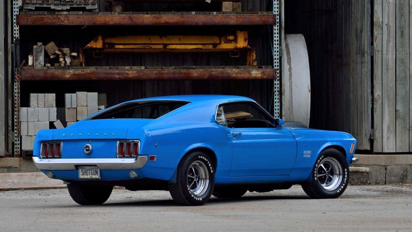 Grabber Blue 1970 Ford Mustang