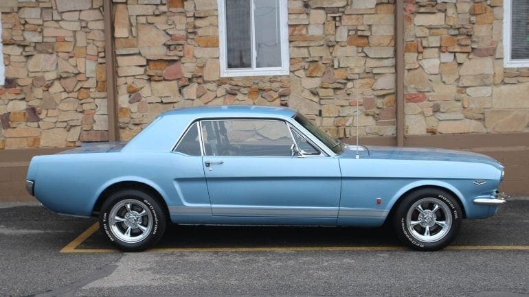 Arcadian Blue 1965 Ford Mustang