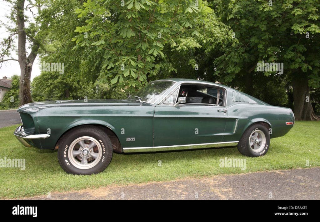 Forest Green 1968 Ford Mustang