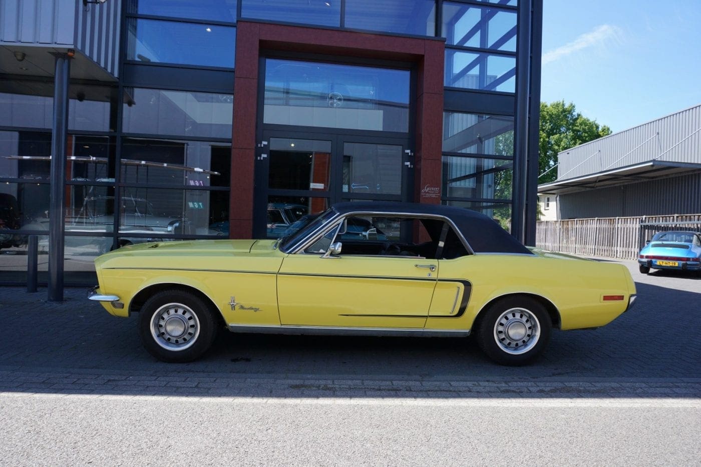 Dandelion Yellow 1968 Ford Mustang