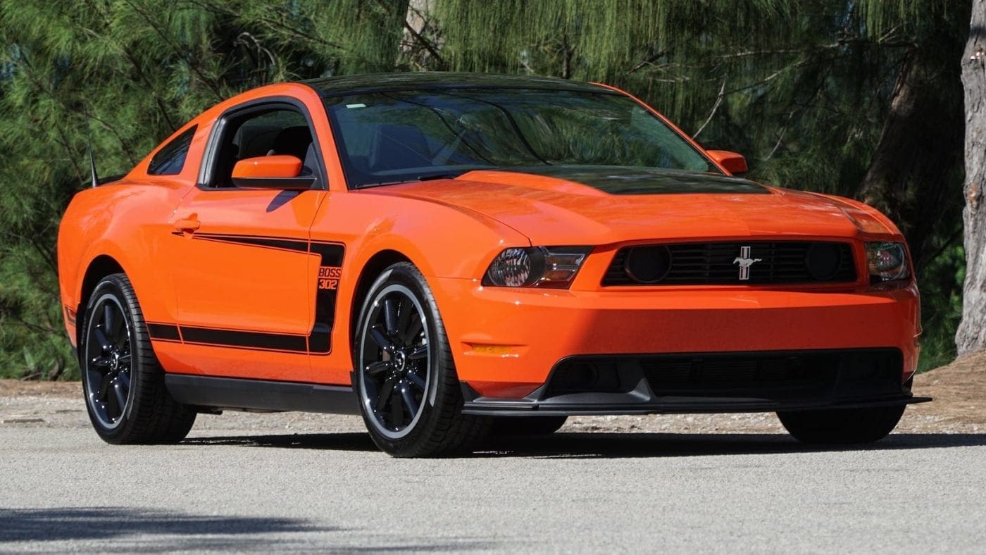 Competition Orange 2012 Ford Mustang