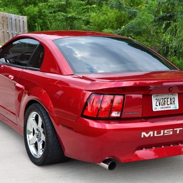 Laser Red 2001 Ford Mustang