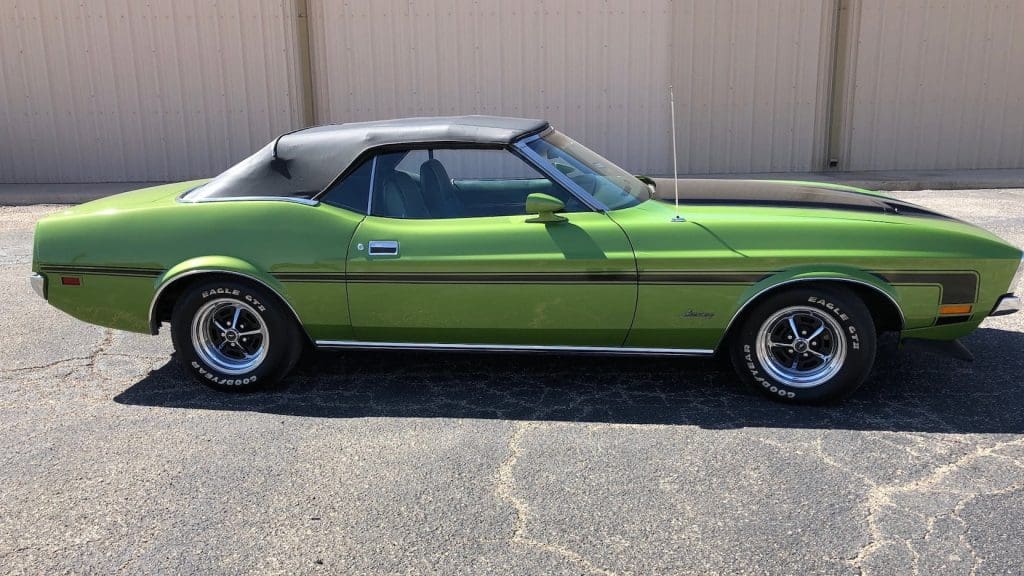 Medium Green 1972 Ford Mustang