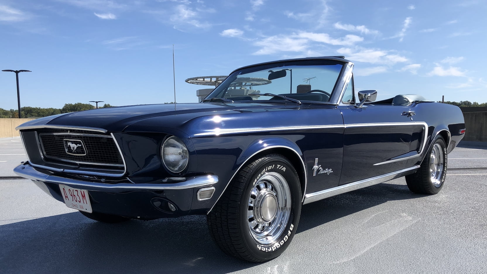 Presidential Blue 1968 Ford Mustang