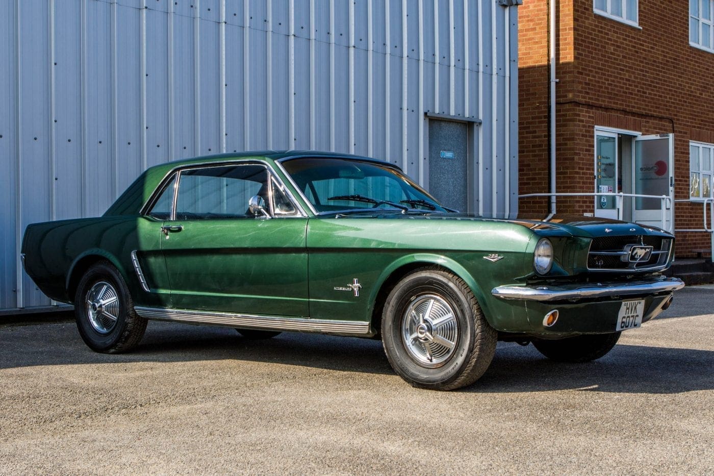 Ivy Green 1965 Ford Mustang