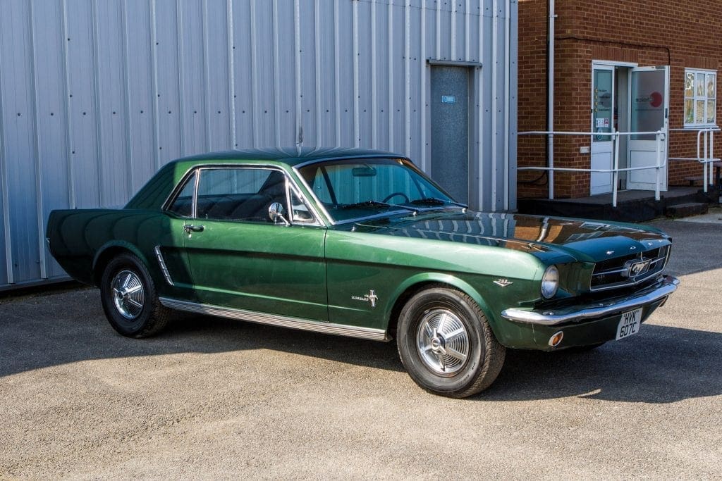 Ivy Green 1966 Ford Mustang