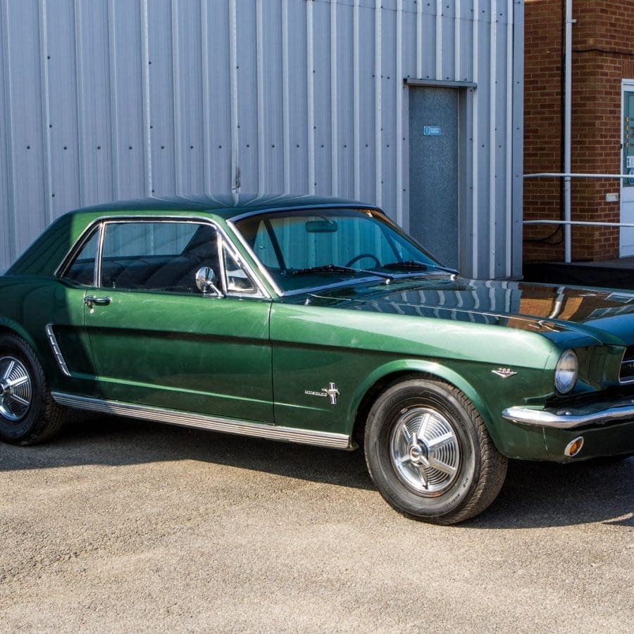 Ivy Green 1966 Ford Mustang