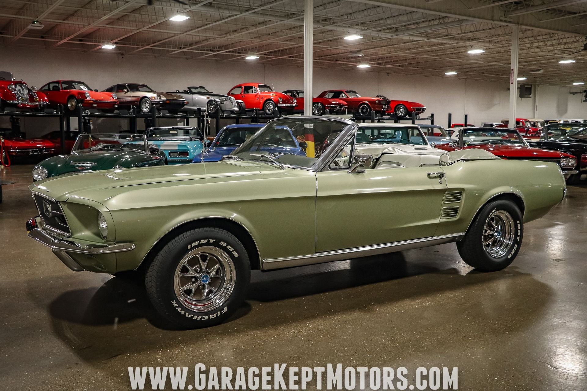 Diamond Green 1967 Ford Mustang