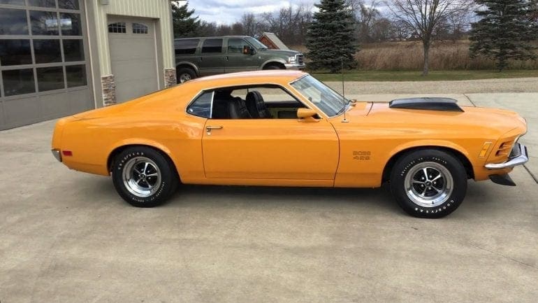 Grabber Orange 1970 Ford Mustang