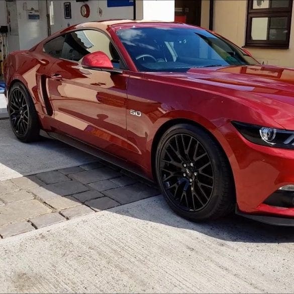 Ruby Red 2019 Ford Mustang