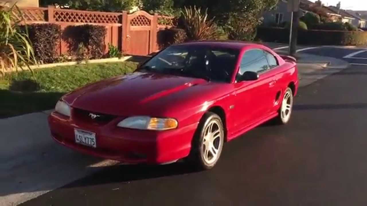Laser Red 1997 Ford Mustang