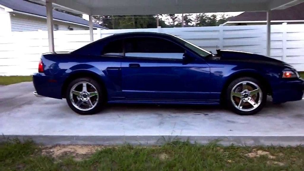 Sonic Blue 2002 Ford Mustang