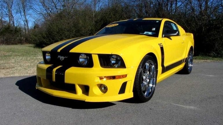 Screaming Yellow 2006 Ford Mustang