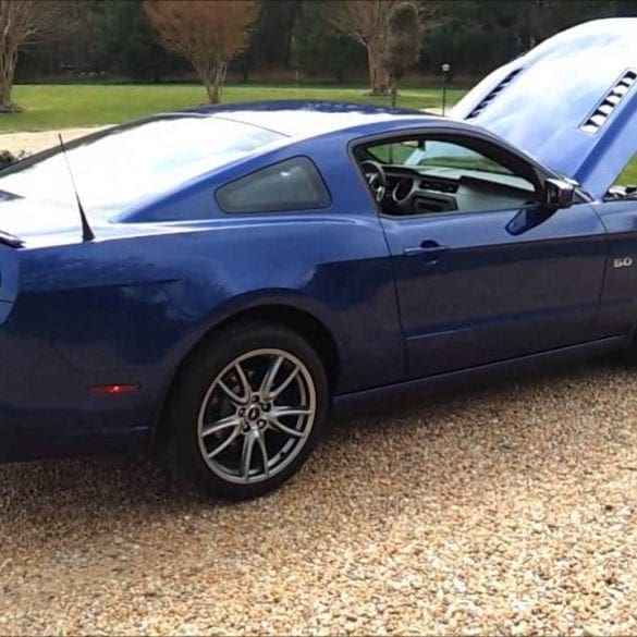 Deep Impact Blue 2013 Ford Mustang