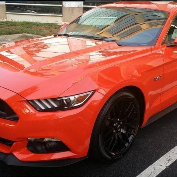 Competition Orange 2016 Ford Mustang
