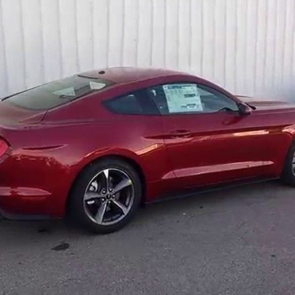 Ruby Red 2016 Ford Mustang
