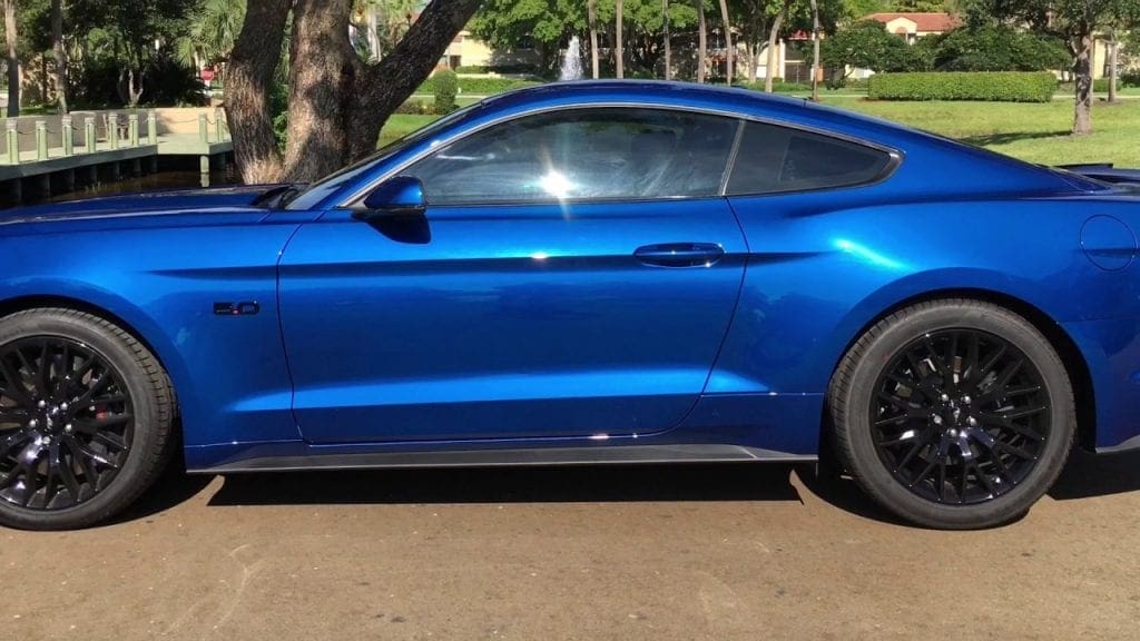 Lightning Blue 2018 Ford Mustang