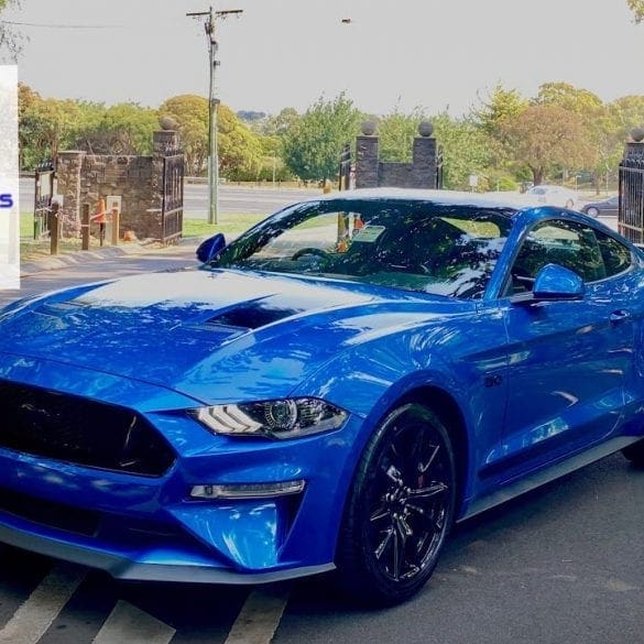 Velocity Blue 2020 Ford Mustang