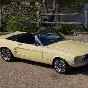 Springtime Yellow 1967 Ford Mustang
