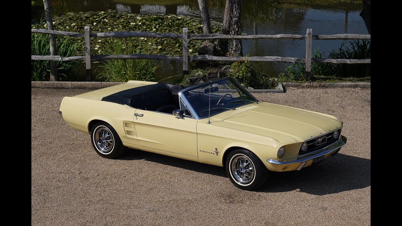 Springtime Yellow 1967 Ford Mustang