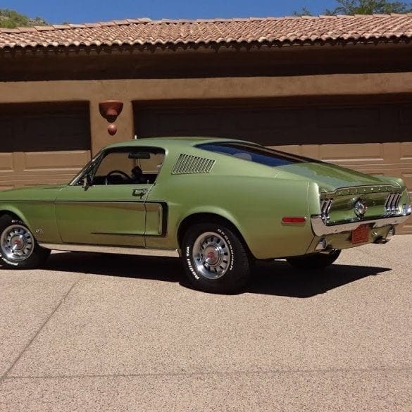 Diamond Green 1967 Ford Mustang
