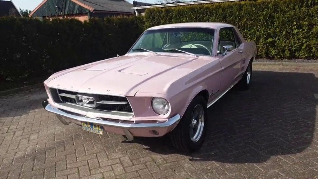 Dusk Rose 1967 Ford Mustang