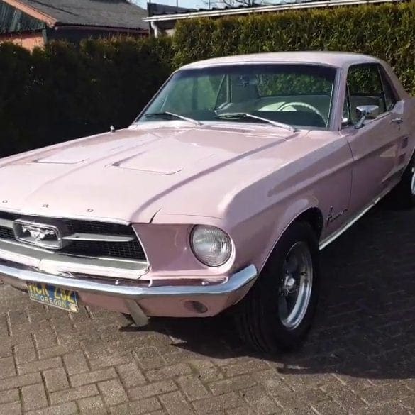 Dusk Rose 1967 Ford Mustang