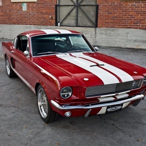 Candy Apple Red 1967 Ford Mustang