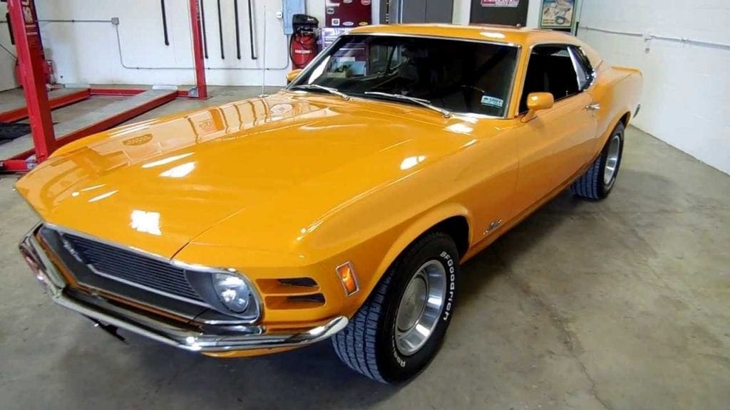 Grabber Orange 1970 Ford Mustang