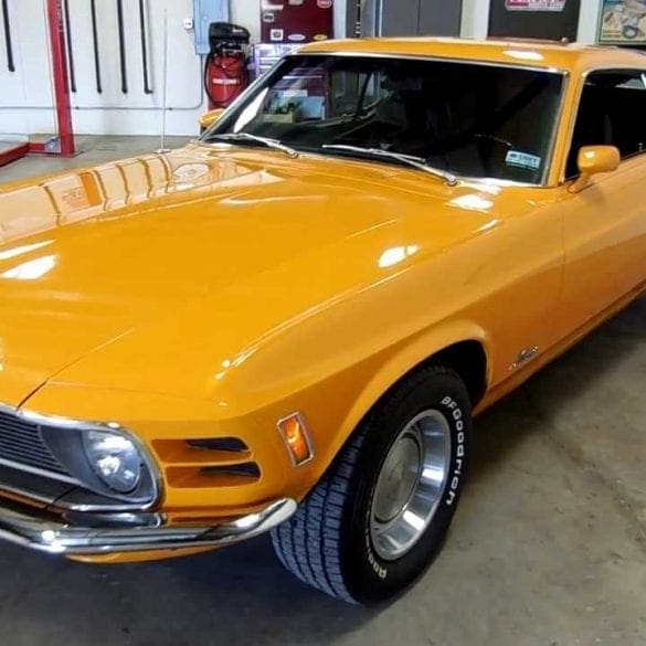 Grabber Orange 1970 Ford Mustang