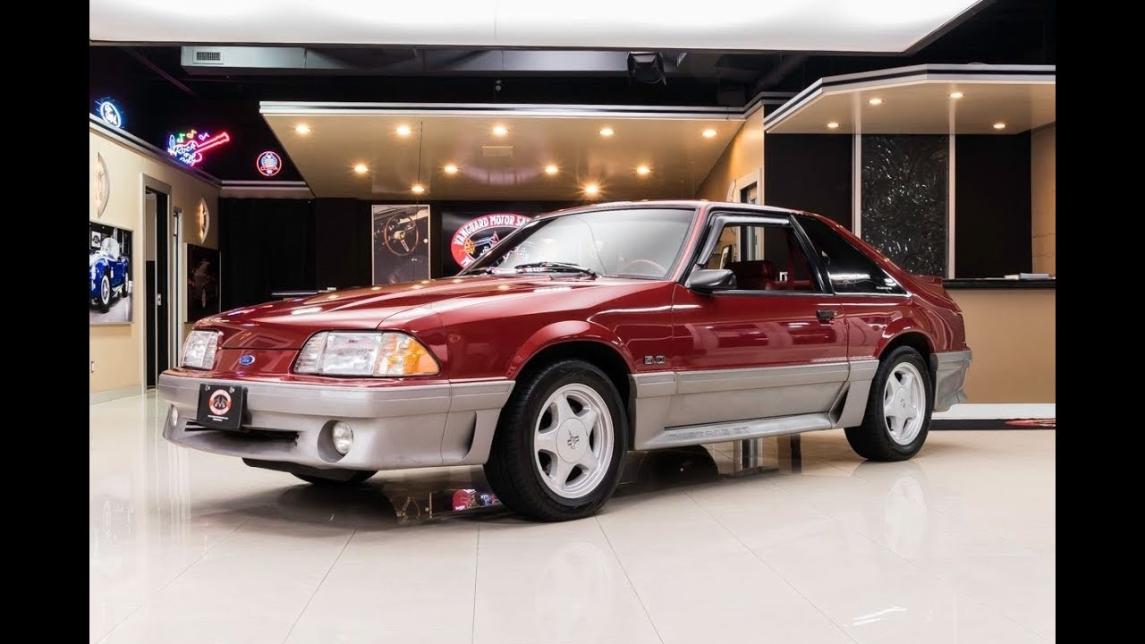 Wild Strawberry 1992 Ford Mustang