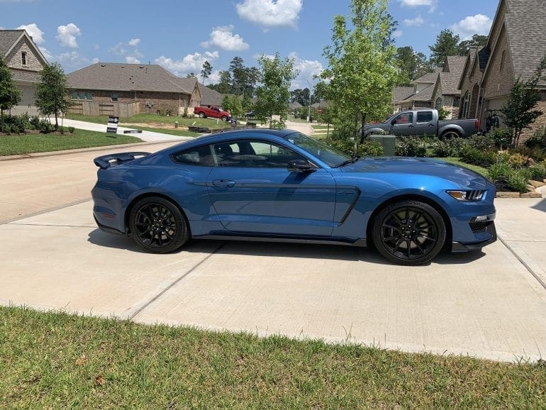 Performance Blue 2019 Ford Mustang
