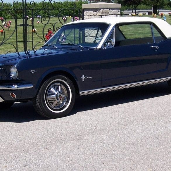 Caspian Blue 1964 Ford Mustang