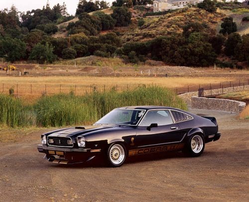 Dark Brown 1977 Ford Mustang
