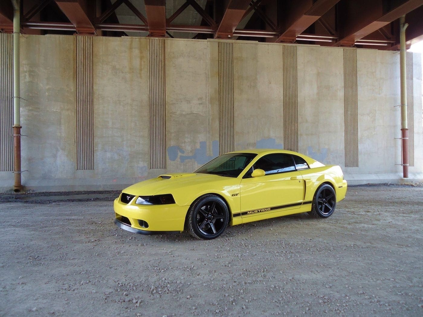 Bright Yellow (Grabber Yellow) 1970 Ford Mustang