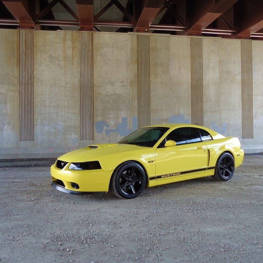 Bright Yellow (Grabber Yellow) 1970 Ford Mustang