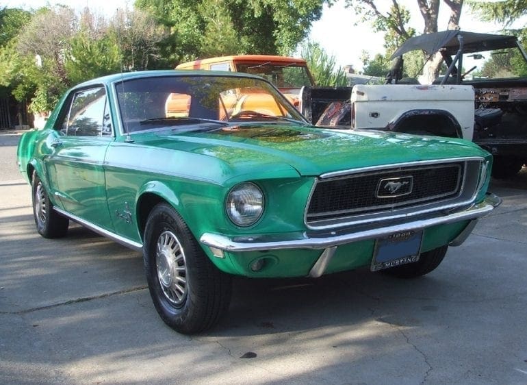 Forest Green 1969 Ford Mustang