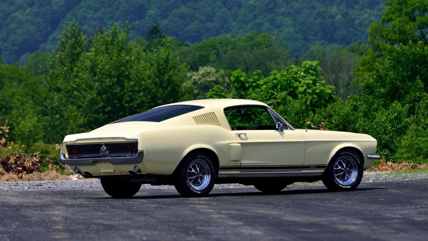 Springtime Yellow 1967 Ford Mustang