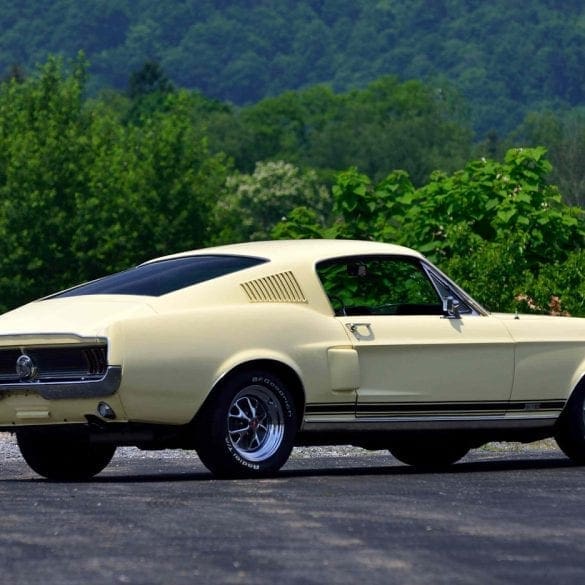 Springtime Yellow 1967 Ford Mustang