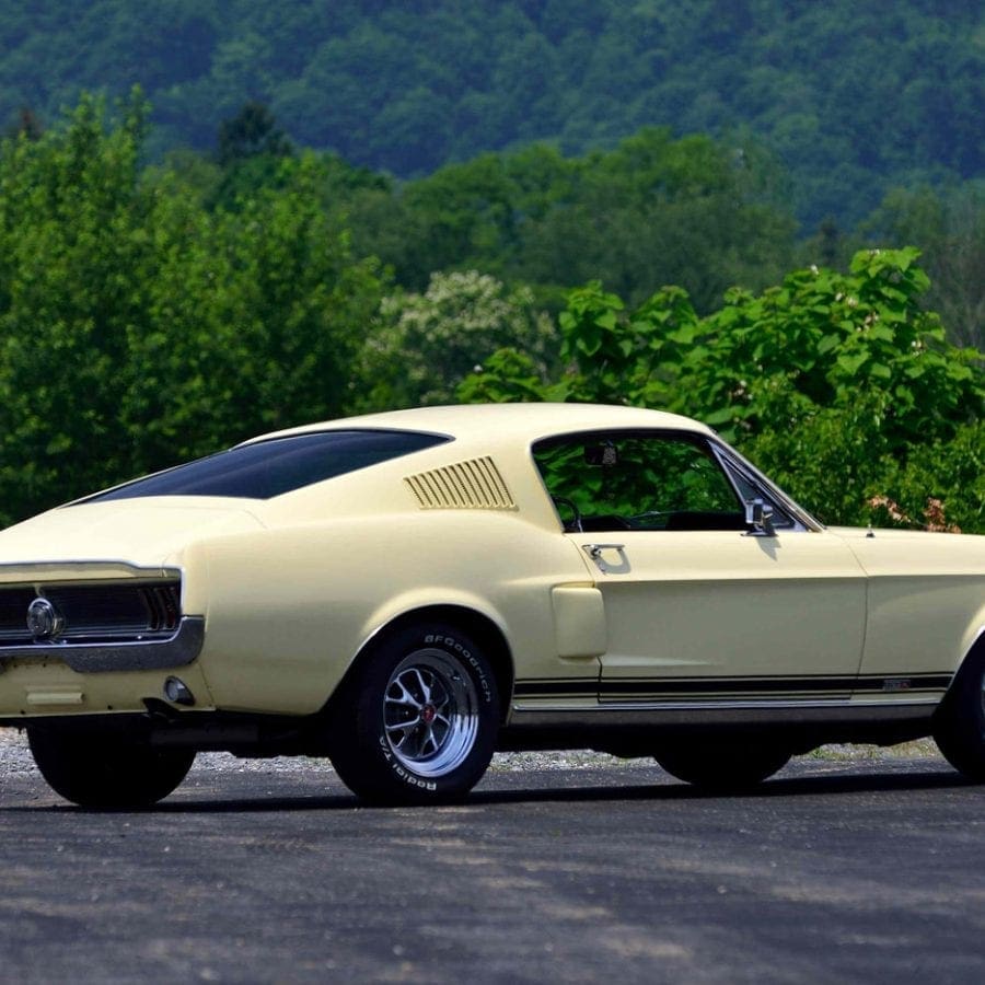 Springtime Yellow 1967 Ford Mustang