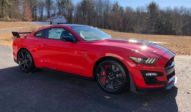 Race Red 2020 Ford Mustang