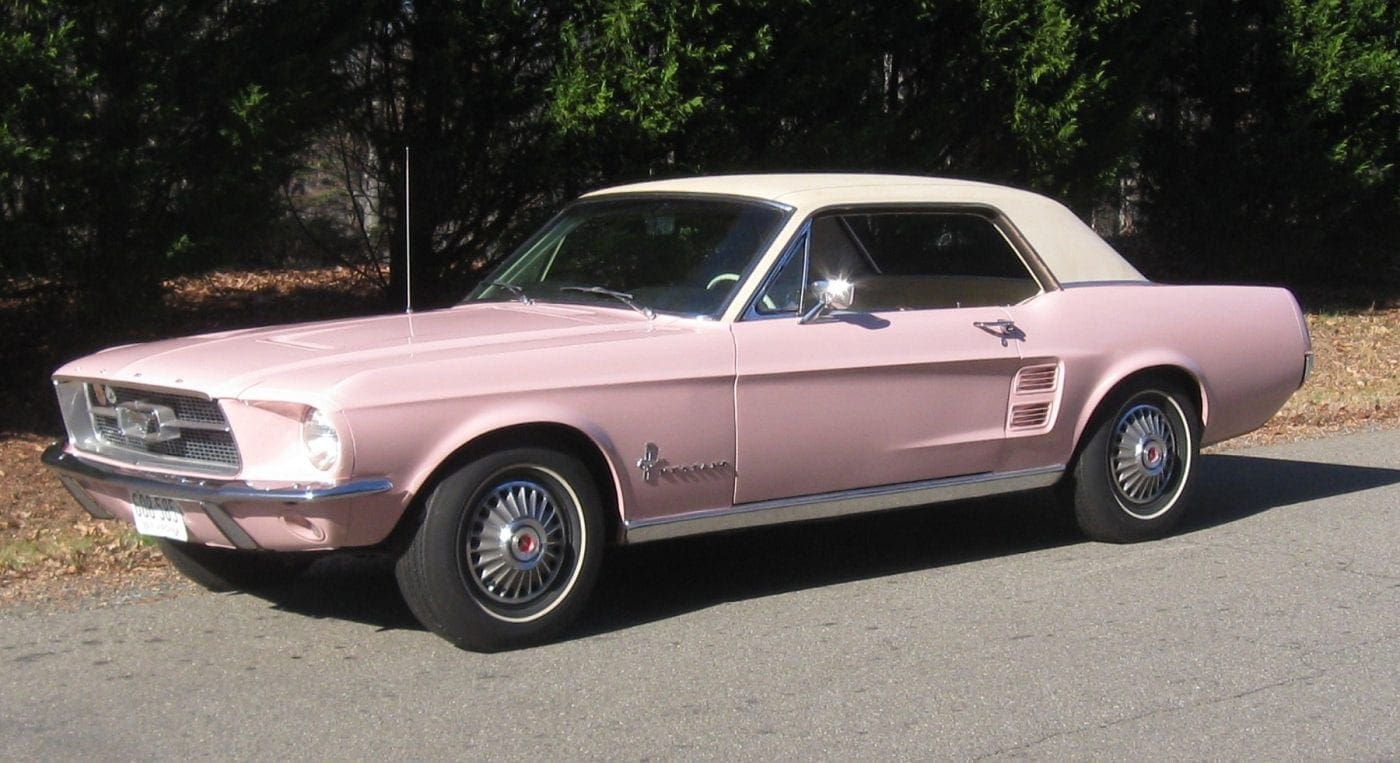 Dusk Rose 1967 Ford Mustang