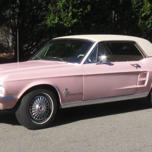 Dusk Rose 1967 Ford Mustang